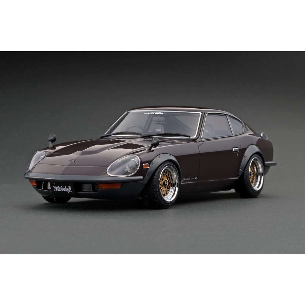Nissan Fairlady 240ZG (HS30) Maroon (1/18 Scale) (Ignition Model) | Shopee Thailand