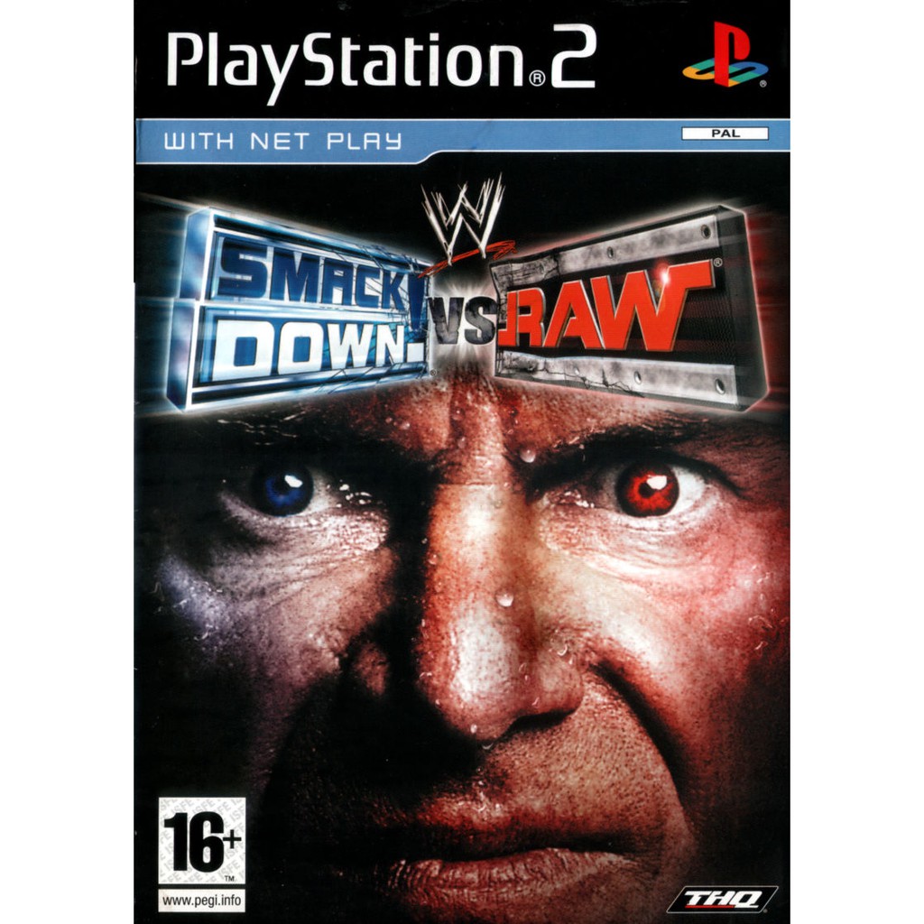 แผ่นเกมส์ PS2 SmackDown VS RAW | Shopee Thailand