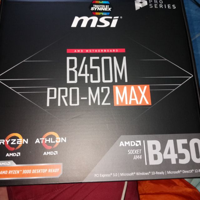 Mainboard (เมนบอร์ด) Am4 Msi B450m pro m2 max | Shopee Thailand