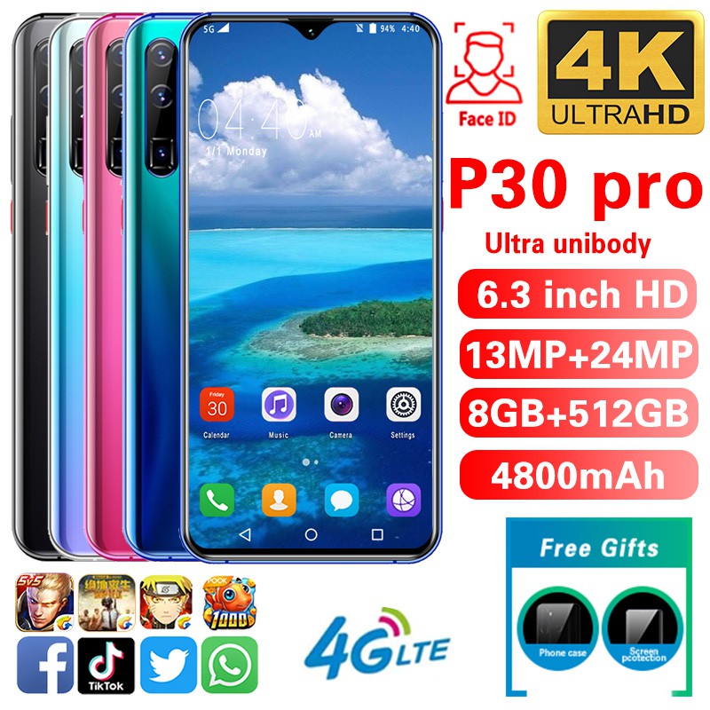 P30pro โทรศัพท์ล่าสุด สมาร์ทโฟน โทรศัพท์ราคาถูกๆ smartphone มือถือราคาถูก โทรศัพท เครื่องใหม่ ...