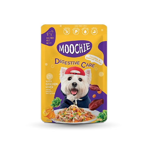 Moochie Dog Food Pouch มูชี่ เพาซ์ อาหารเปียกสุนัข 85g 1ซอง | Shopee ...