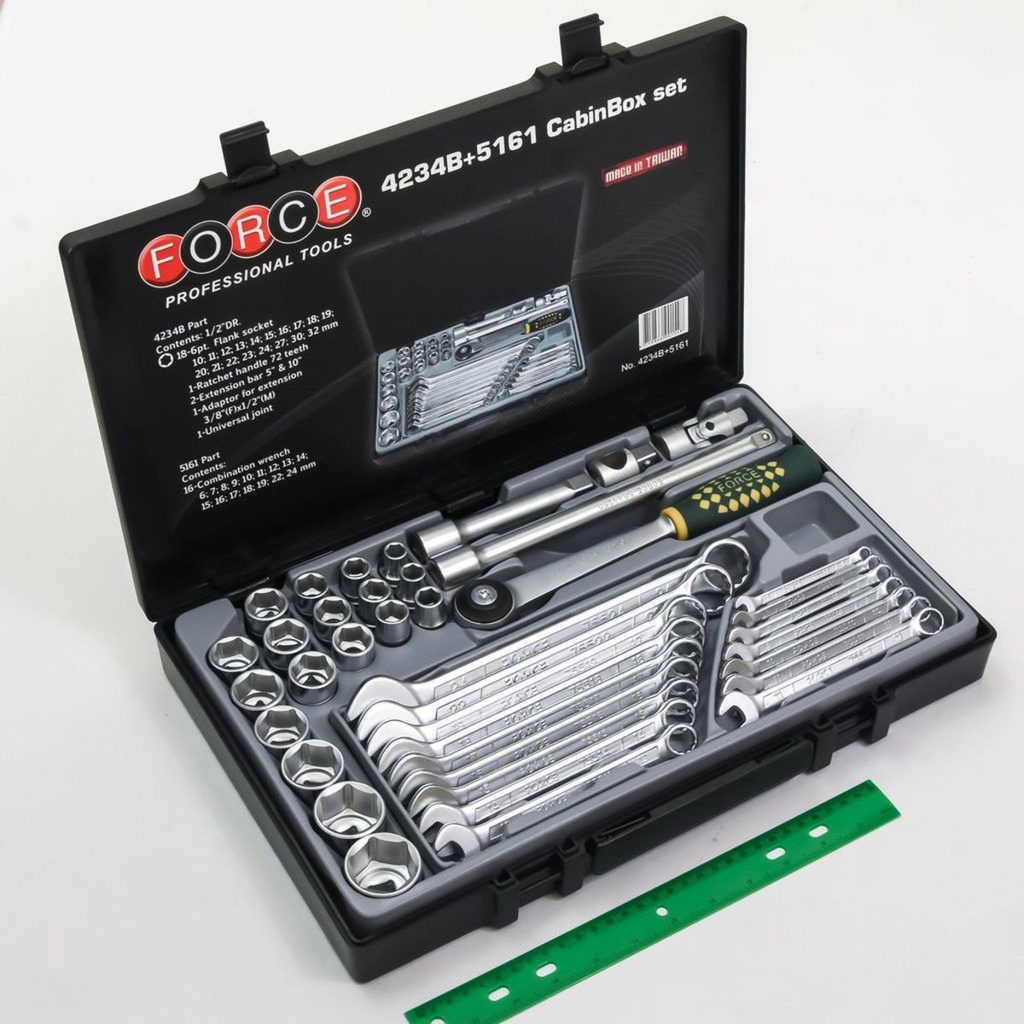 FORCE ลูกบล็อก ลูกบล็อค ลูกบล๊อก ชุดลูกบ๊อกซ์ 6 เหลี่ยม 1/2นิ้ว 23ชิ้น ...