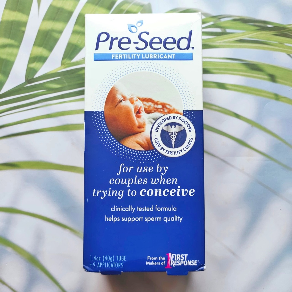 เจลหล่อลื่นสำหรับผู้ต้องการมีบุตร+หลอด Preseed Fertility Friendly ...