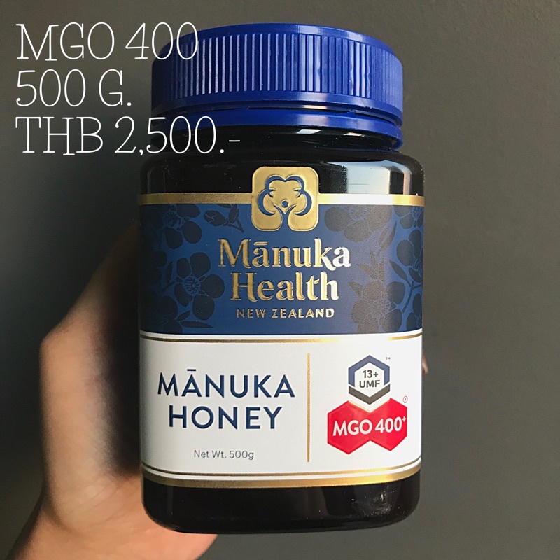 Manuka Health Manuka Honey MGO 400/ MGO573 / 250 g / 500 g หมดอายุ 2026 | Shopee Thailand
