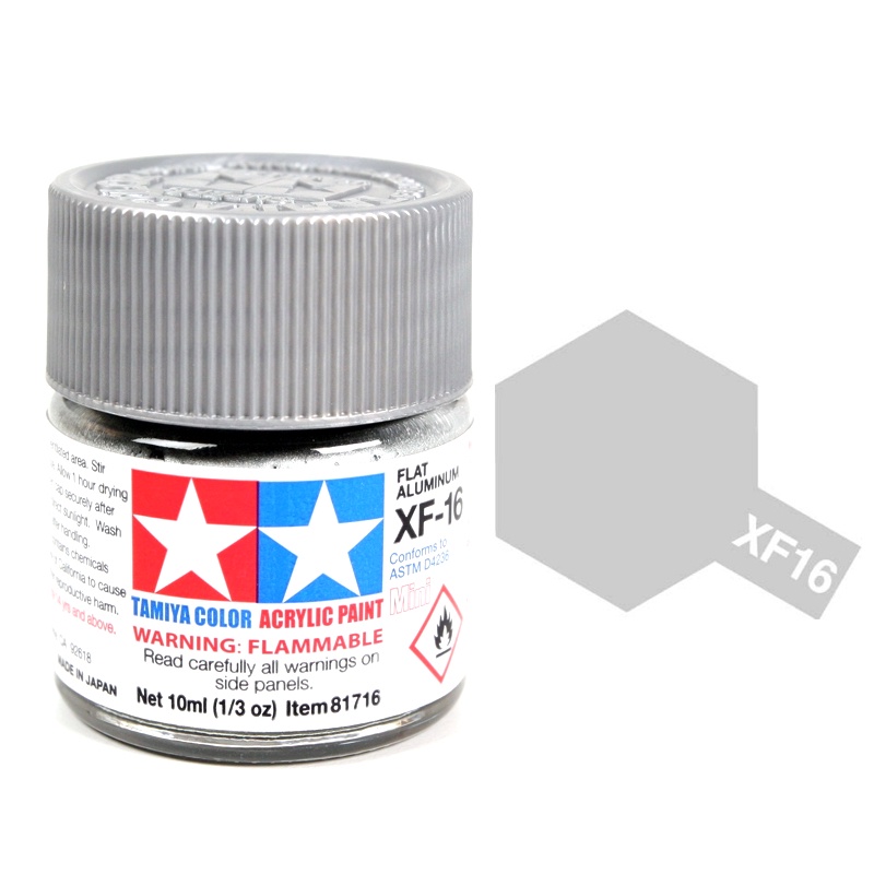 สีอะคริลิค TAMIYA ACRYLIC XF-15 81715, XF-16 81716, XF-17 81717, XF-18 ...