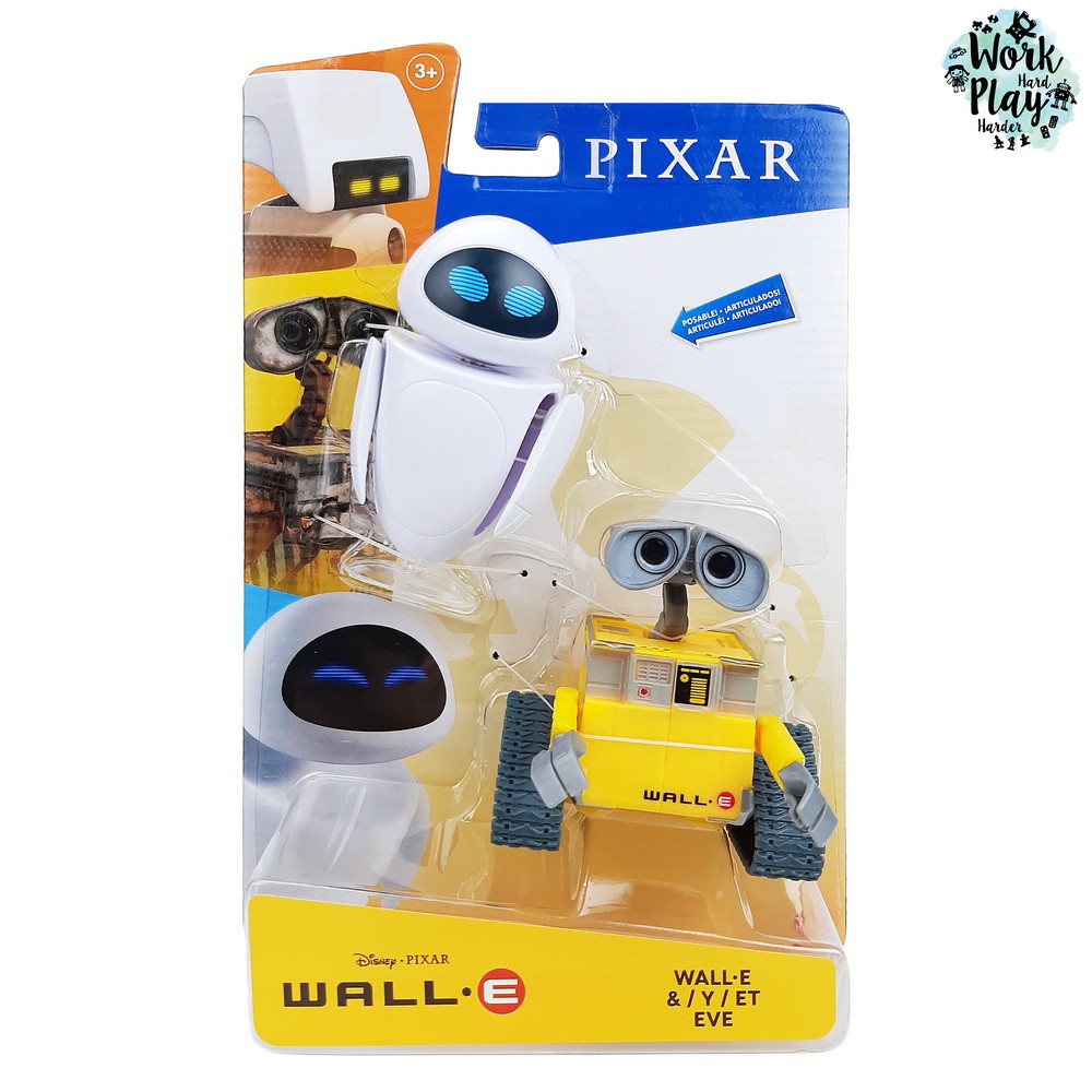 2pcs/Lot Wall-E Robot Wall E And EVE PVC Action Figure Toys, 49% OFF