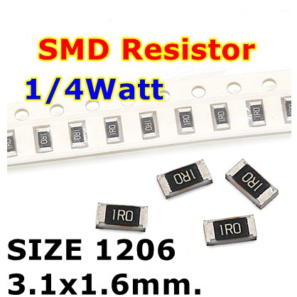 1206 11K 12K 13K 15K 16K 18K 22K 24K 27K 39K 75K 100K SMD Resistor 3 ...