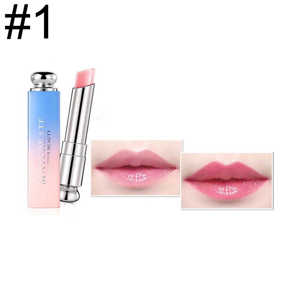 MAYCREATE Beauty Bright Crystal Jelly Lipstick Magic Temperature Change ...