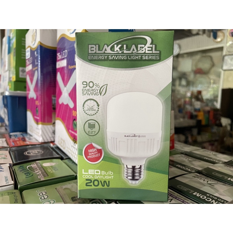 หลอด LED 5W - 20W แสงขาว(Day Light) &แสงเหลือง(Warm White) | Shopee ...