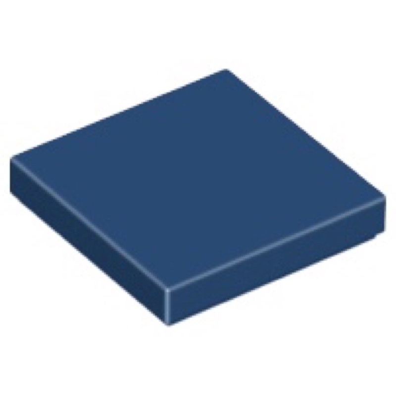 Lego part (ชิ้นส่วนเลโก้) No.3068b / 88409 Tile 2 x 2 with Groove ...