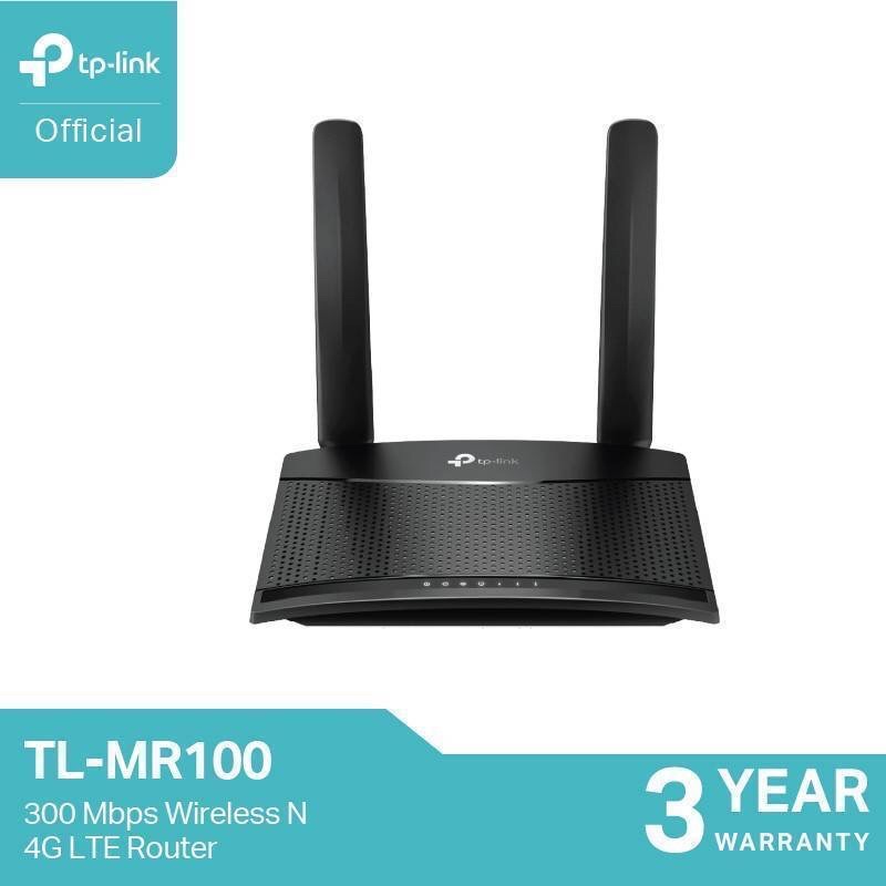 TP LINK MR 100 เร้าเตอร์ใส่ SIM ไร้สาย | Shopee Thailand