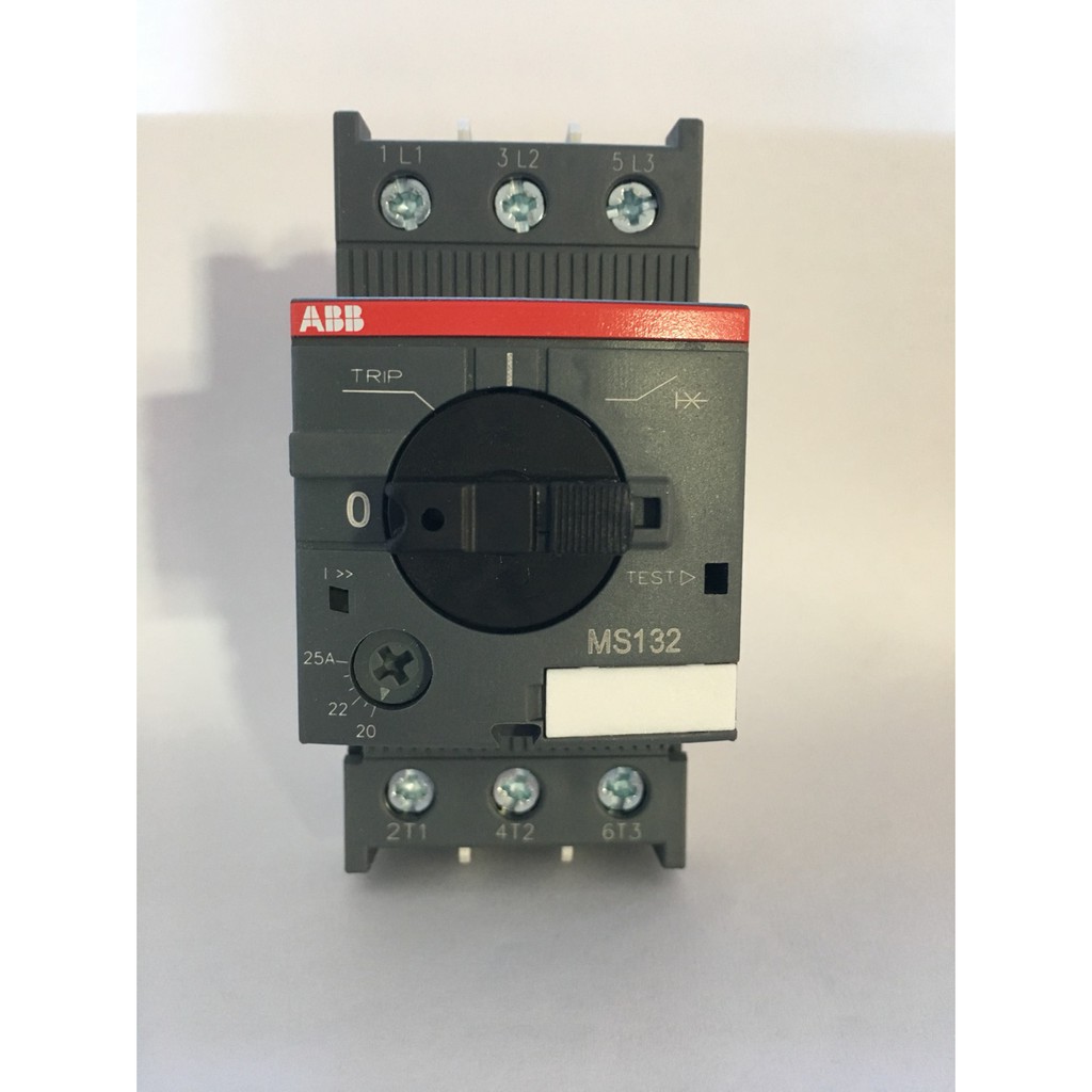 ABB มอเตอร์เบรกเกอร์ MS132-25 Manual Motor Starter, 20 - 25A 50kA | Shopee Thailand