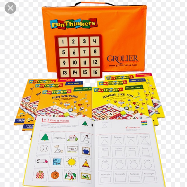 🔥พร้อมส่ง🔥Fun Thinkers เกมส์แบบฝึกหัดสมองทักษะความจำของเด็ก💬มีบริการ ...
