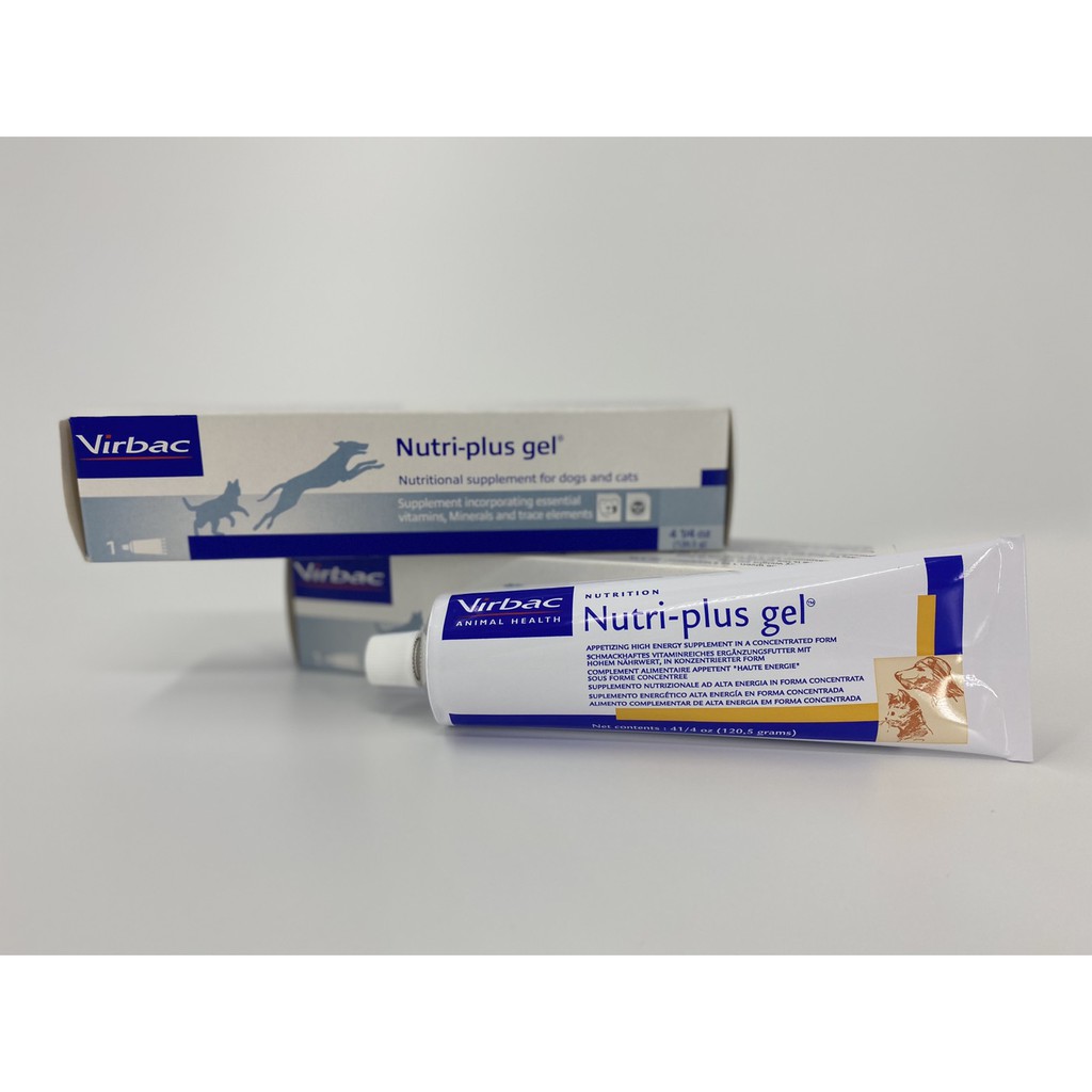Nutri Plus gel เจลเสริมสุขภาพสุนัขแมว 120.5g นิวตริพลัสเจล nutriplus ...