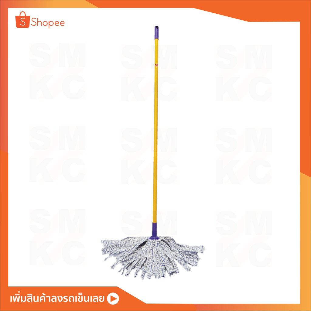 3M ไม้ถูพื้นพร้อมผ้า Magic mop สีฟ้า Scotch Brite | Shopee Thailand