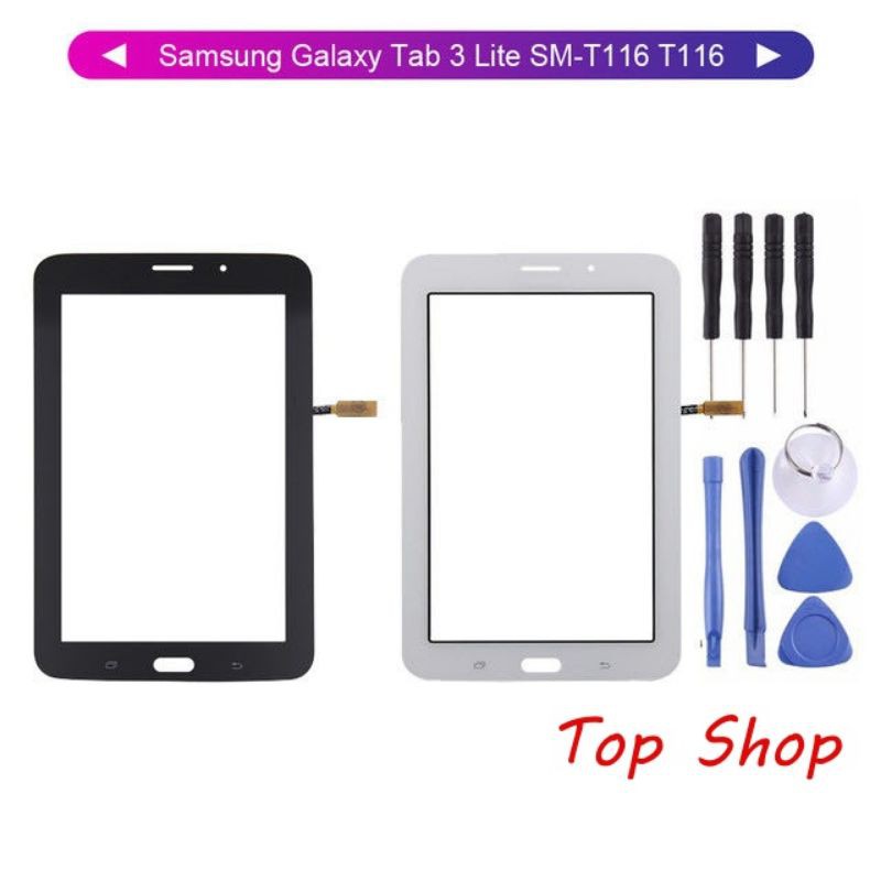 ทัสกรีนหน้าจอสัมผัสแผ Touch สำหรับ Samsung Galaxy Tab 3 V SM-T116 3G สี ...