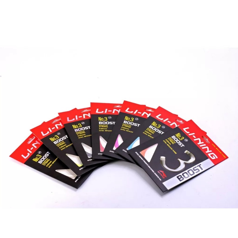 LI-NING เอ็นแบดมินตัน NO.3 BOOST (AXJP044) STRING | Shopee Thailand