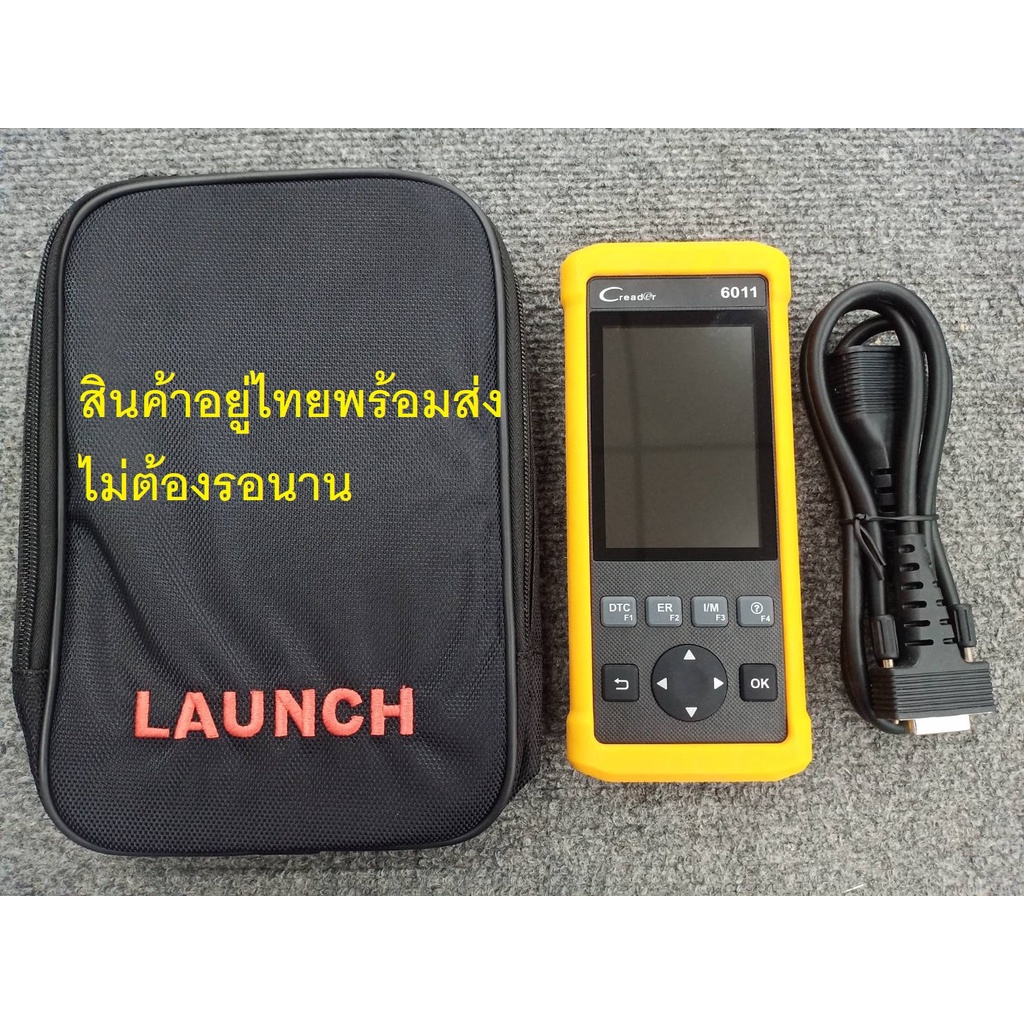 เครื่องสแกนรถยนต์ Launch Creader 6011 scaner OBD2 (แถมฟรีโค้ดแปลไทย ...