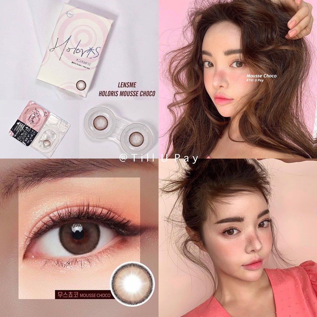 HOLORIS MOUSSE CHOCO by Lensme (รายเดือน) | Shopee Thailand