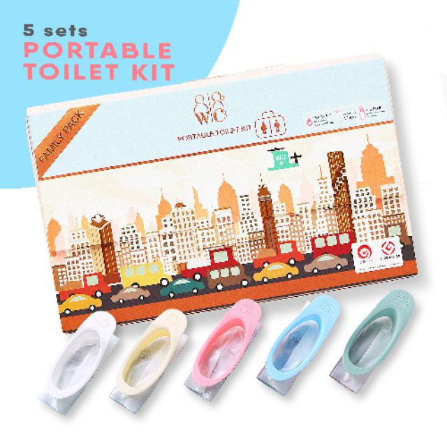 Portable Toilet ห้องน้ำพกพา ห้องน้ำมือถือ ห้องน้ำเคลื่อนที่ ถุงปัสสาวะ ...