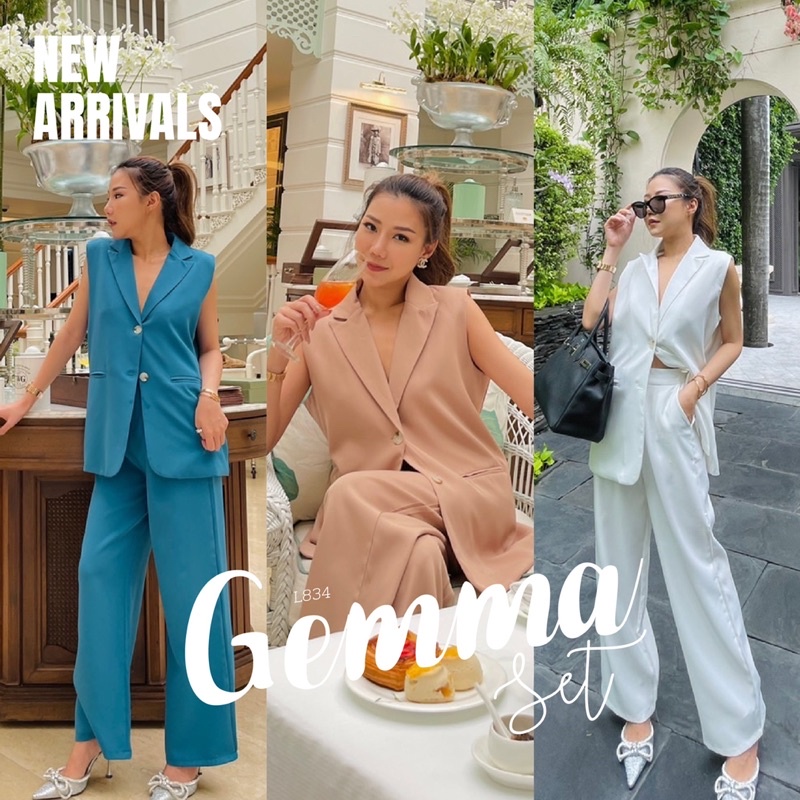 Basicsbysita | L834 - Gemma Set | Shopee Thailand