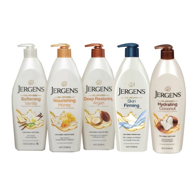 ใหม่ Jergens 5 สูตร ขนาด 496ml | Shopee Thailand