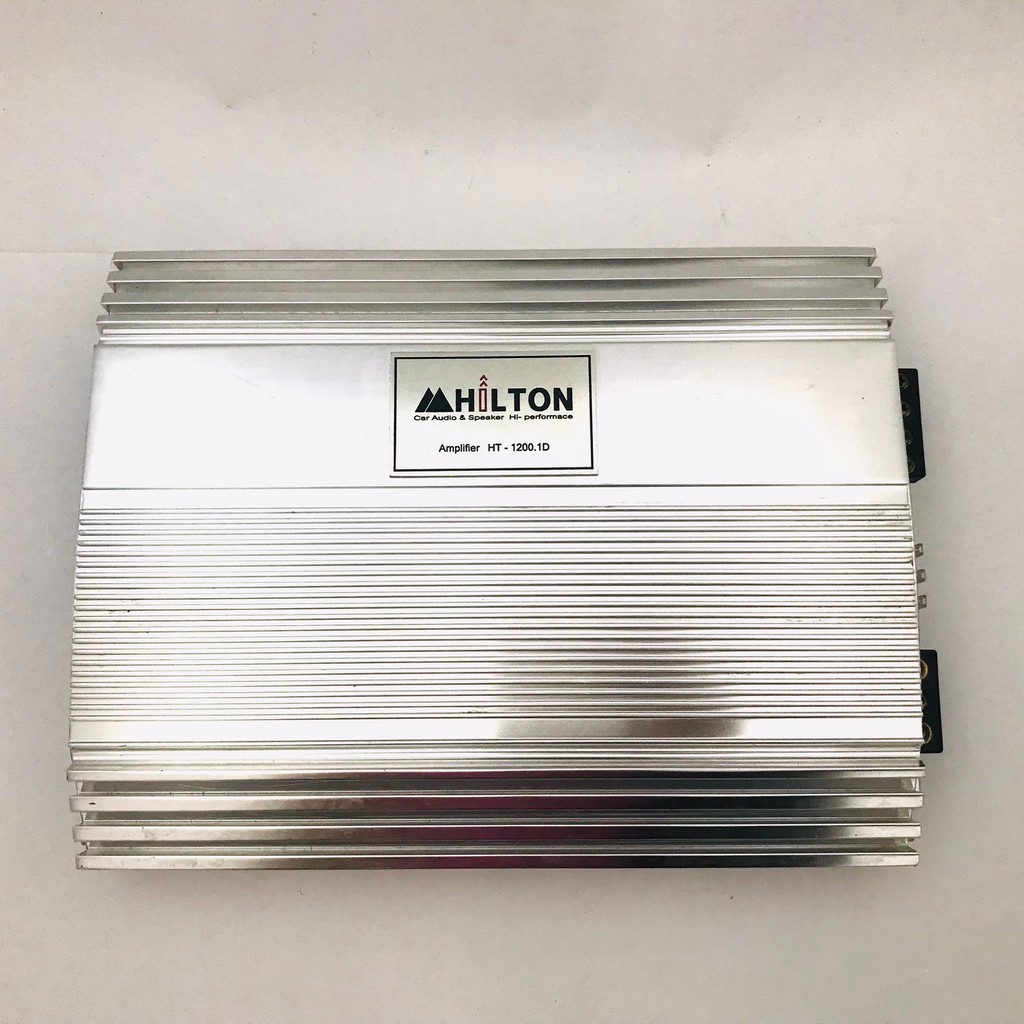 เพาเวอร์แอมป์ติดรถยนต์แรงๆ HILTON รุ่น HT-1200.1D CLASS D 1200w ...