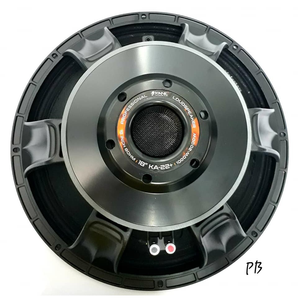 KANE 18 รุ่น : KA 22 + ดอกลำโพง 18 นิ้ว โครงหล่อ ( ดอกเดียว ) | Shopee ...
