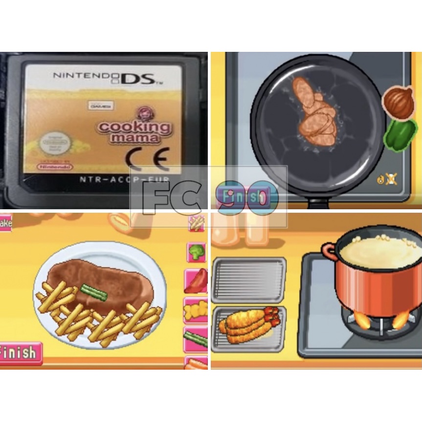 ตลับเกมทำอาหารคุ๊กกิ้งมาม่า Cooking Mama [NDS EUR USA JPN] ตลับมือสอง ...