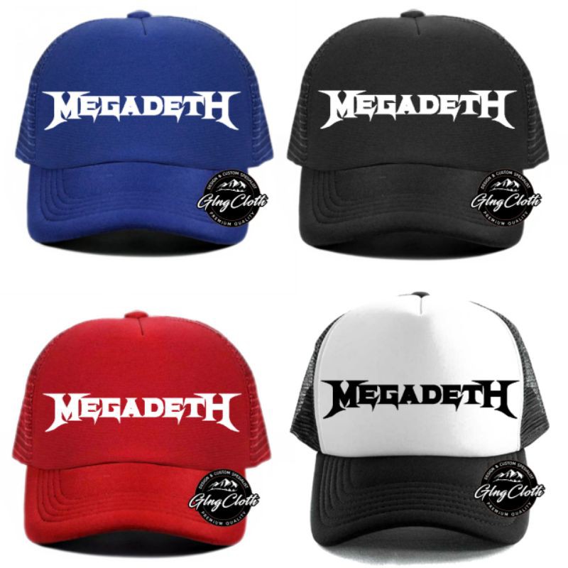 หมวก Megadeth - หมวก Megadeth Trucker | Shopee Thailand