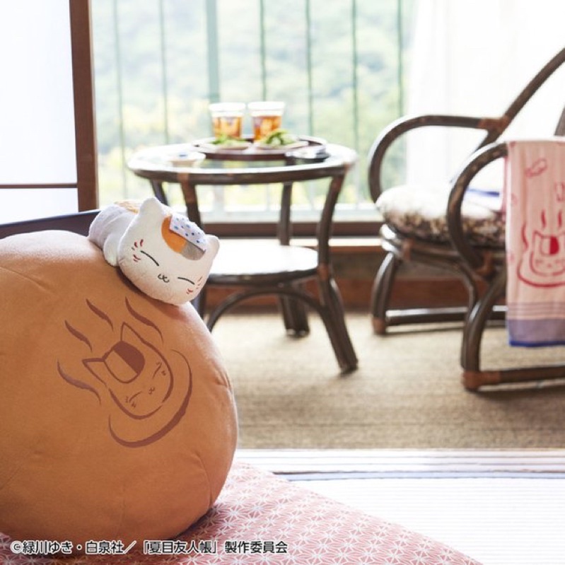 ตุ๊กตา เนียนโกะ Natsume Yuujinchou Nyanko Sensei Cat Plush Doll Onsen ...
