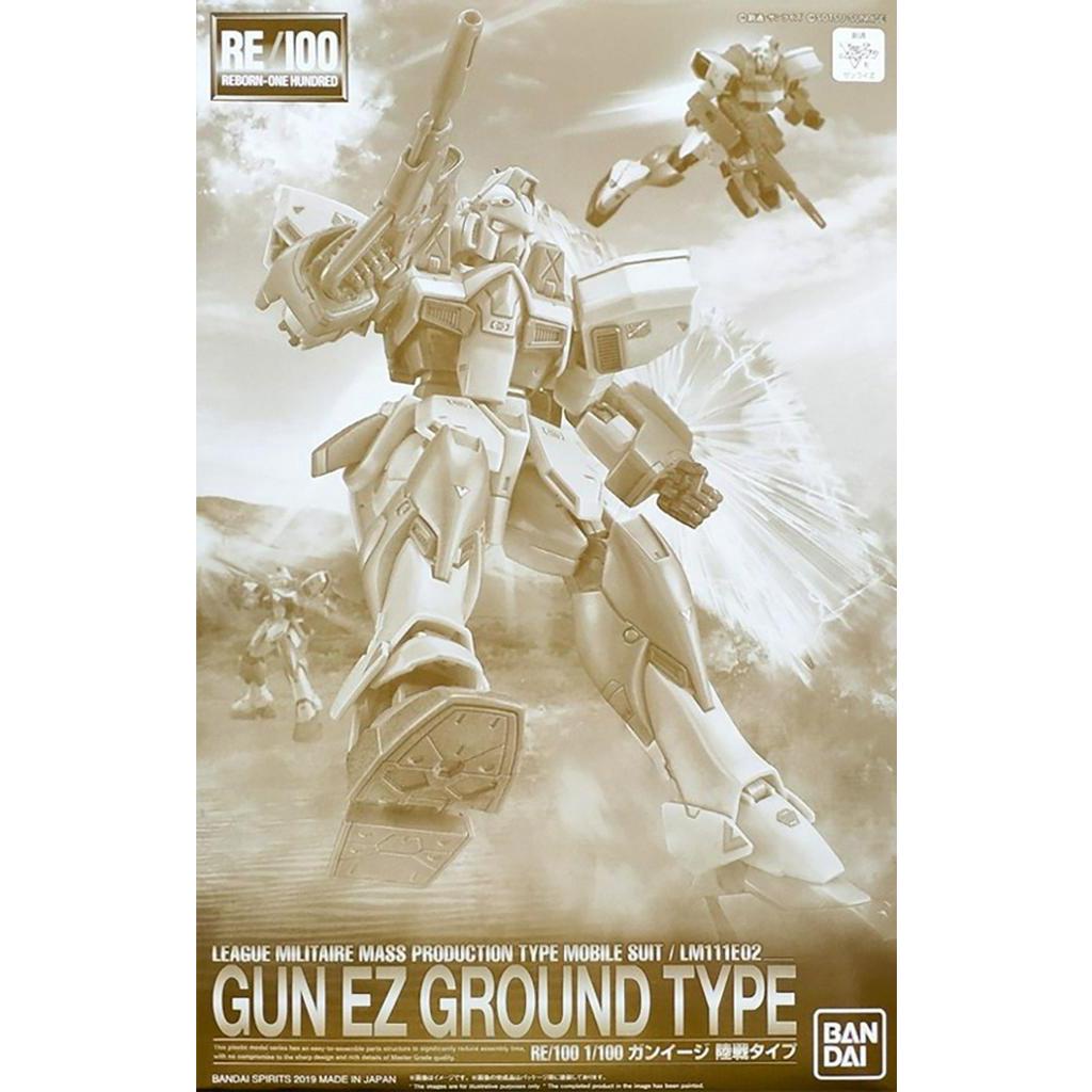 Bandai Gundam PB Limit RE 1/100 GUN EZ GROUND TYPE GUNDANM Assembly ...