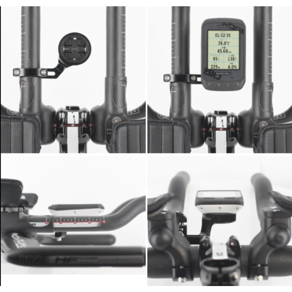 ขาจับไมล์ Garmin Rec-mount Type 1 สำหรับยึด Aerobar TT for Garmin (ผลิต ...