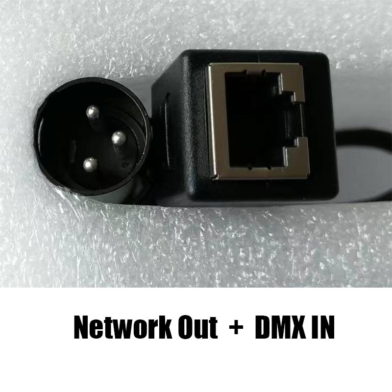 Dmx อินเตอร์เฟซเครือข่าย DMX 3 Pin XLR-3 สะดวกในการใช้งาน DMX 512 ON PC ...
