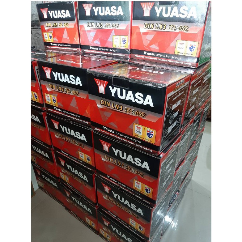 แบตเตอรี่รถยนต์ YUASA LN3 (DIN75) | Shopee Thailand