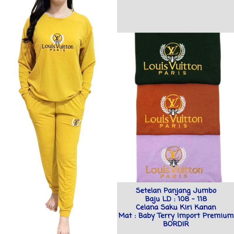 ชุดสูท Jumbo PP LV/BABYTERRY IMPORT PREMIUM/ปัก MOTIF | Shopee Thailand