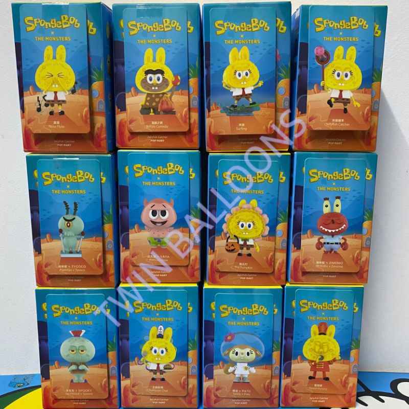 (พร้อมส่งแยกตัว) Labubu X Spongebob Series blind box | Shopee Thailand