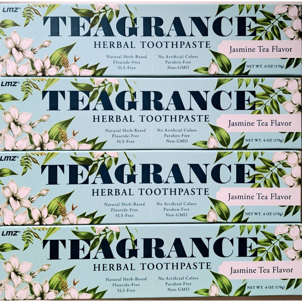 ยาสีฟัน LMZ Teagrance Herbal Toothpaste Jasmine Tea Flavor.170 g ...