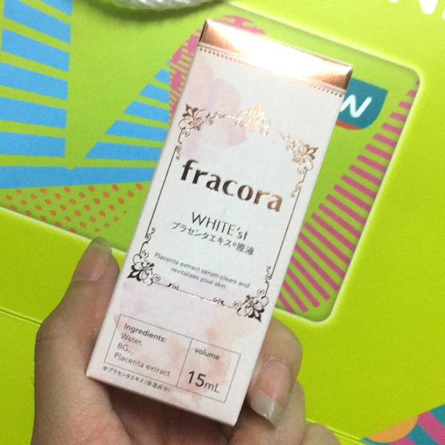 Fracora placenta WHITE'ST | Shopee Thailand