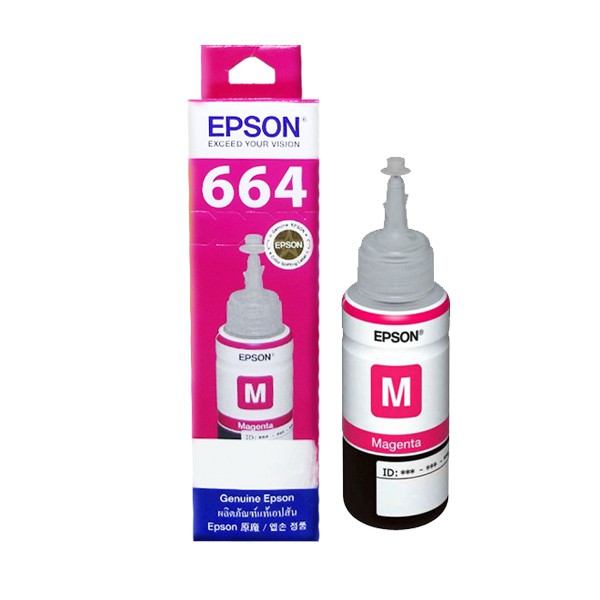 น้ำหมึก EPSON T6641 BK 70ml. ของแท้ 100% เป็นของใหม่ล่าสุด | Shopee ...