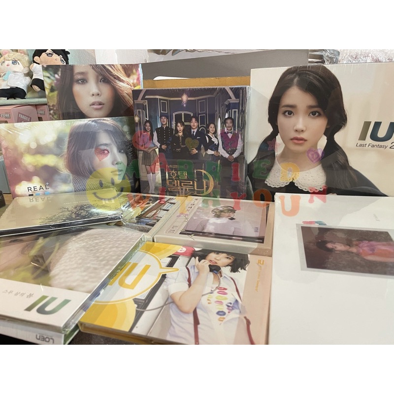 [ pre-order ] IU album ( flower bookmark , palette , spring , hotel del luna อัลบั้มไอยู ...
