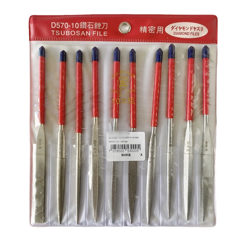 ตะไบเพชร TSUBOSAN 5 x 180 10ตัวชุด รหัสสินค้า D570-10 | Shopee Thailand
