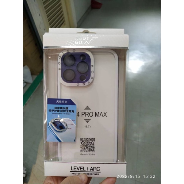 Root Go เคสคลุมเลนส์กล้อง หลังใส ขอบสี iPhone 14 /14Plus/14Pro/14/ i13 ...
