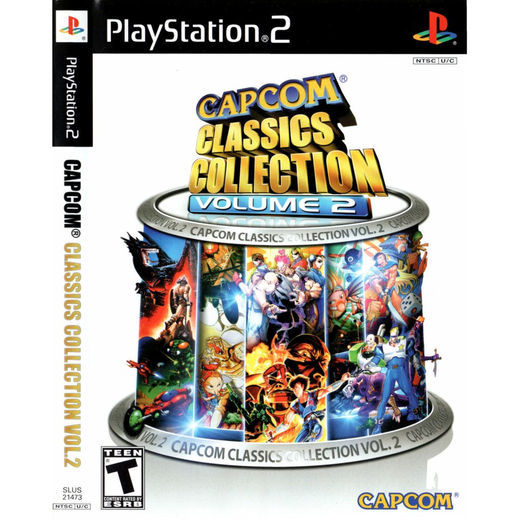 แผ่นเกมส์ Capcom Classics Collection Vol 2 PS2 Playstation2 คุณภาพสูง ...