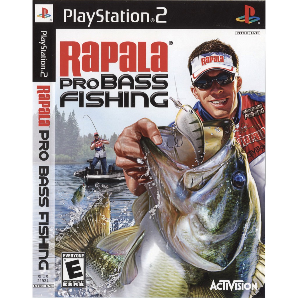 แผ่นเกมส์ Rapala Pro Bass Fishing PS2 Playstation 2 คุณภาพสูง ราคาถูก ...