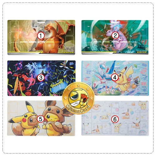 Pokemon Official Playmat「Pokémon Center」— แผ่นรองเล่นการ์ดโปเกมอน | เพล ...