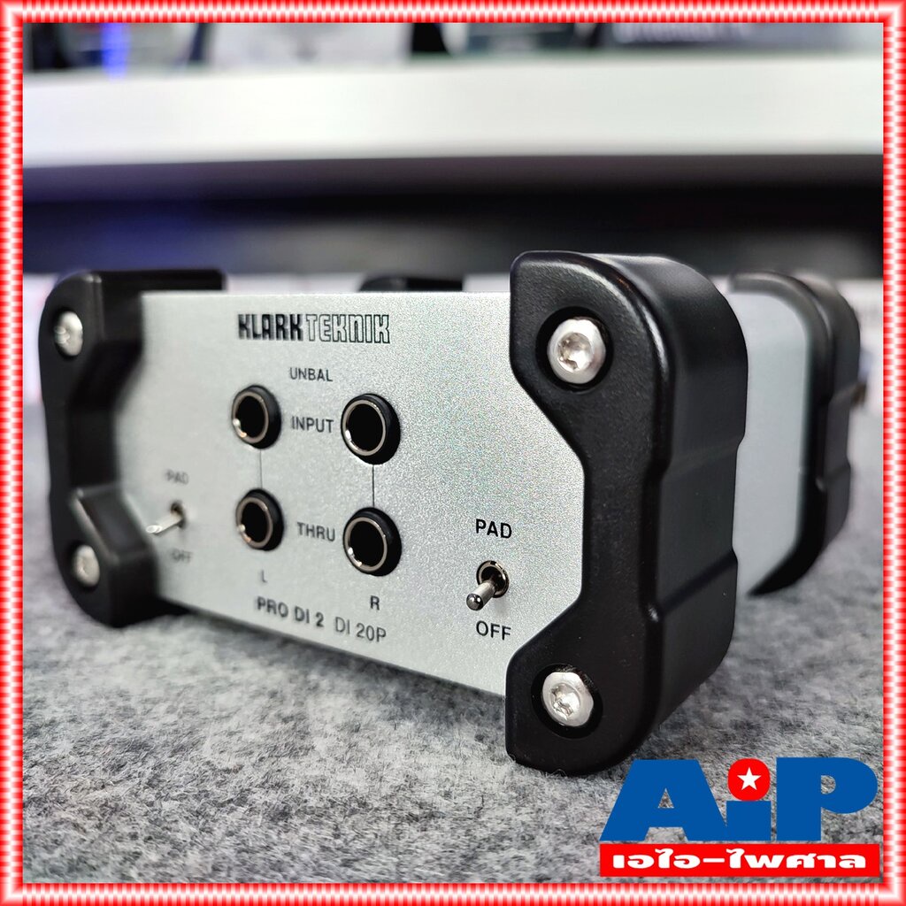 KLARK TEKNIK Di-20P Passive Stereo Direct Box Di20P Di20 P Di 20 P DI ...