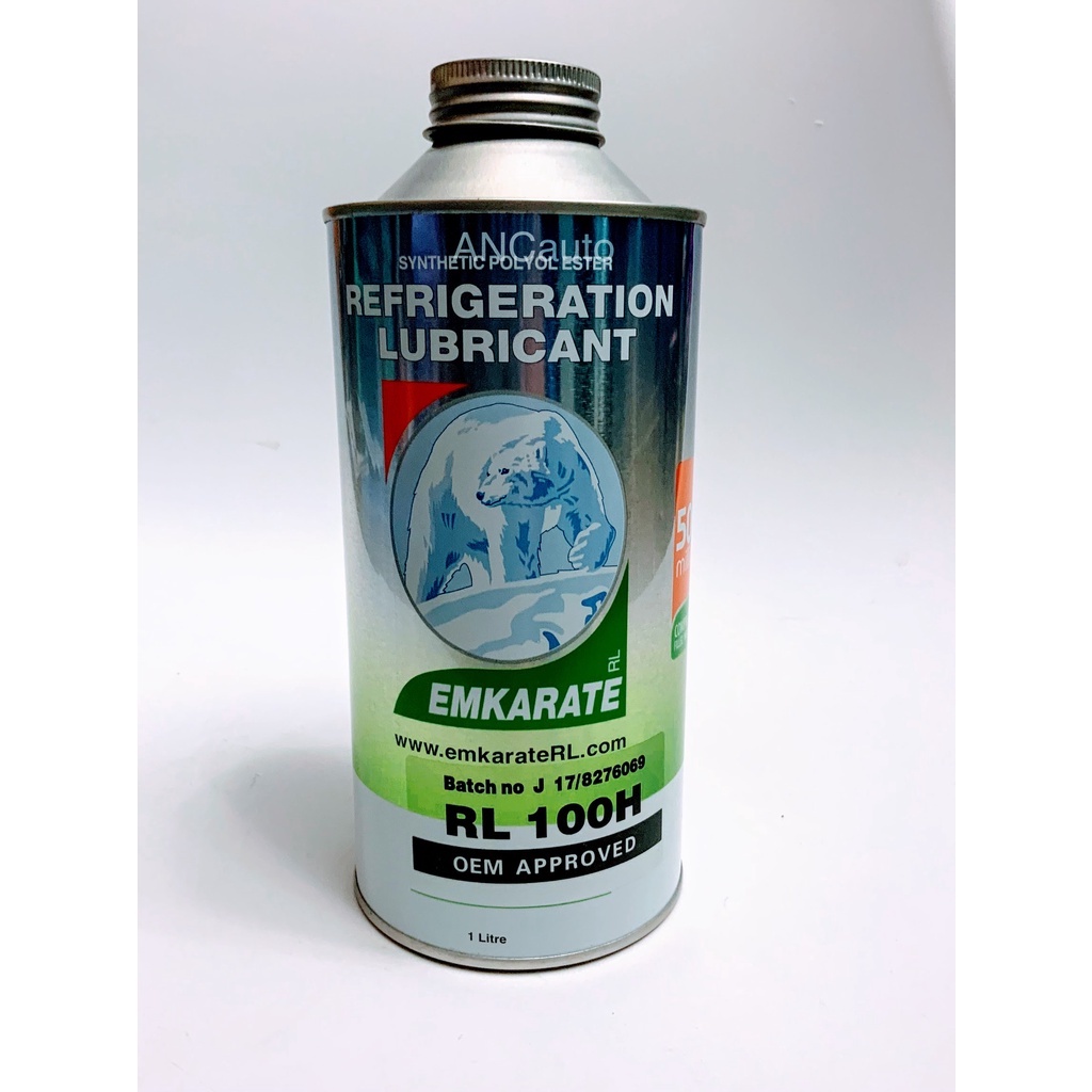 น้ำมันคอมแอร์ 134a ตราหมี 1ลิตร น้ำมันคอมเพรสเซอร์ R134a 1000 cc ...