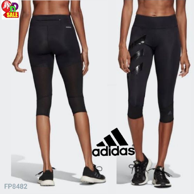 Adidas - ใหม่ กางเกงใส่วิ่งออกกำลังกายรัดรูปสามส่วน ADIDAS OWN THE RUN ...