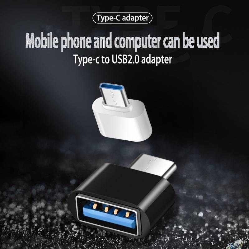 Mini Otg Type C อะแดปเตอร์แปลง Micro USB Male To USB-C Type C Female ...